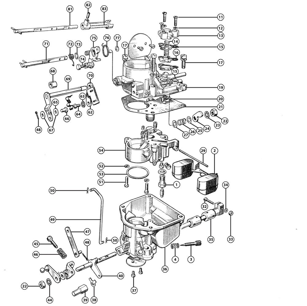 Partsfor3110 for Vauxhall Victor FC 1600 cc | Zenith Caburetters
